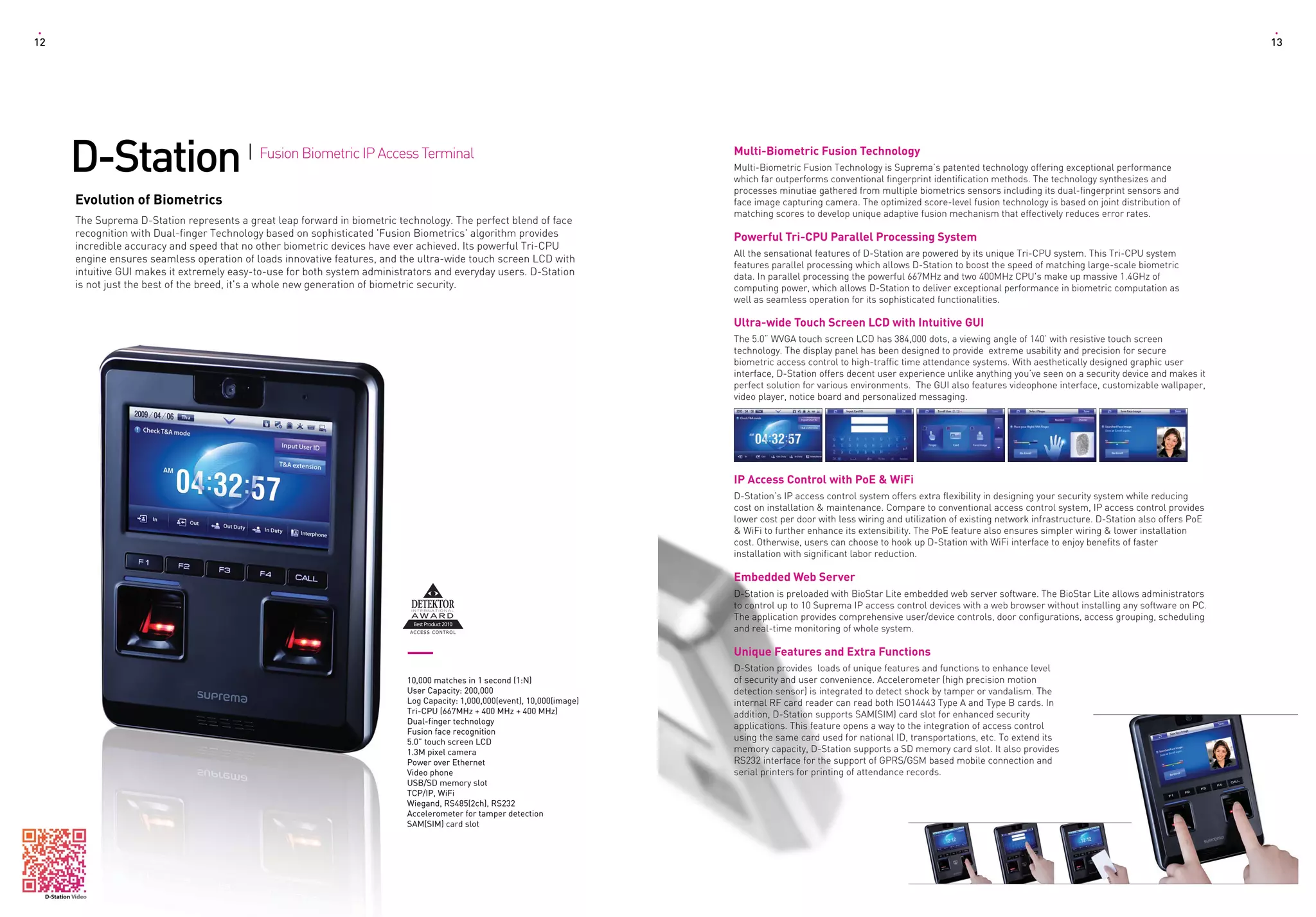 Suprema Inc, Biometrical solutions | PDF