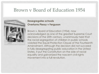 Supreme court Landmark Cases | PPTX