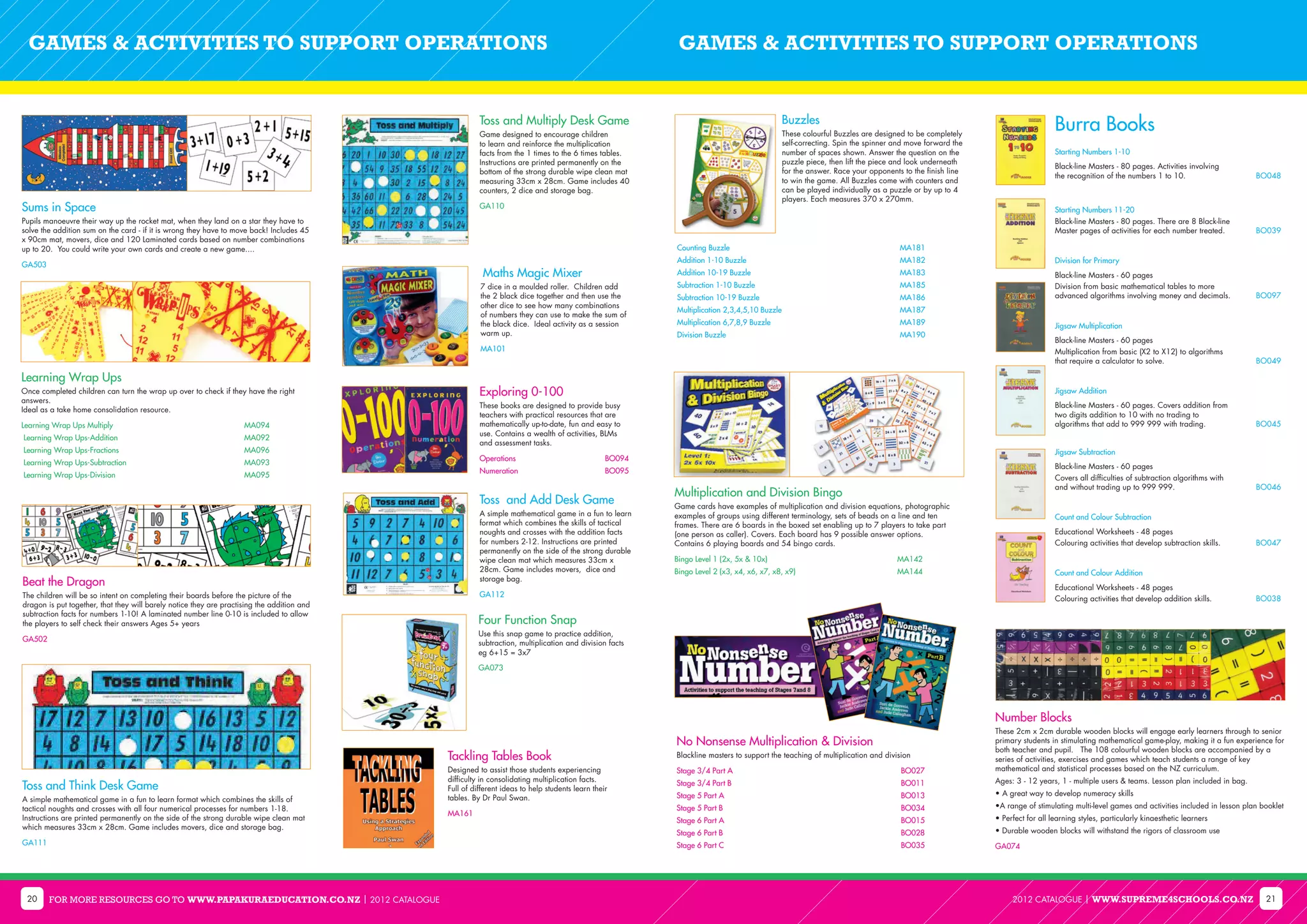 Papakura Education - Maths Catalogue (2012 - 2013) | PDF | Roleplaying ...