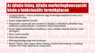Supreme márka marketing stratégiája | PDF