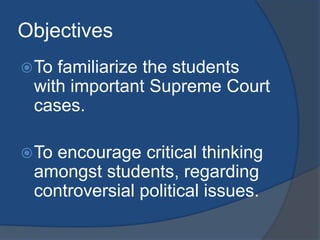 Supreme Court Cases | PPT
