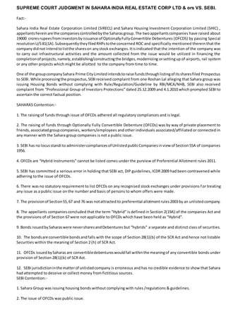 Sahara Case Study | DOCX