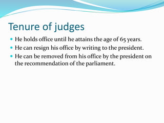 Supreme court of india | PPTX