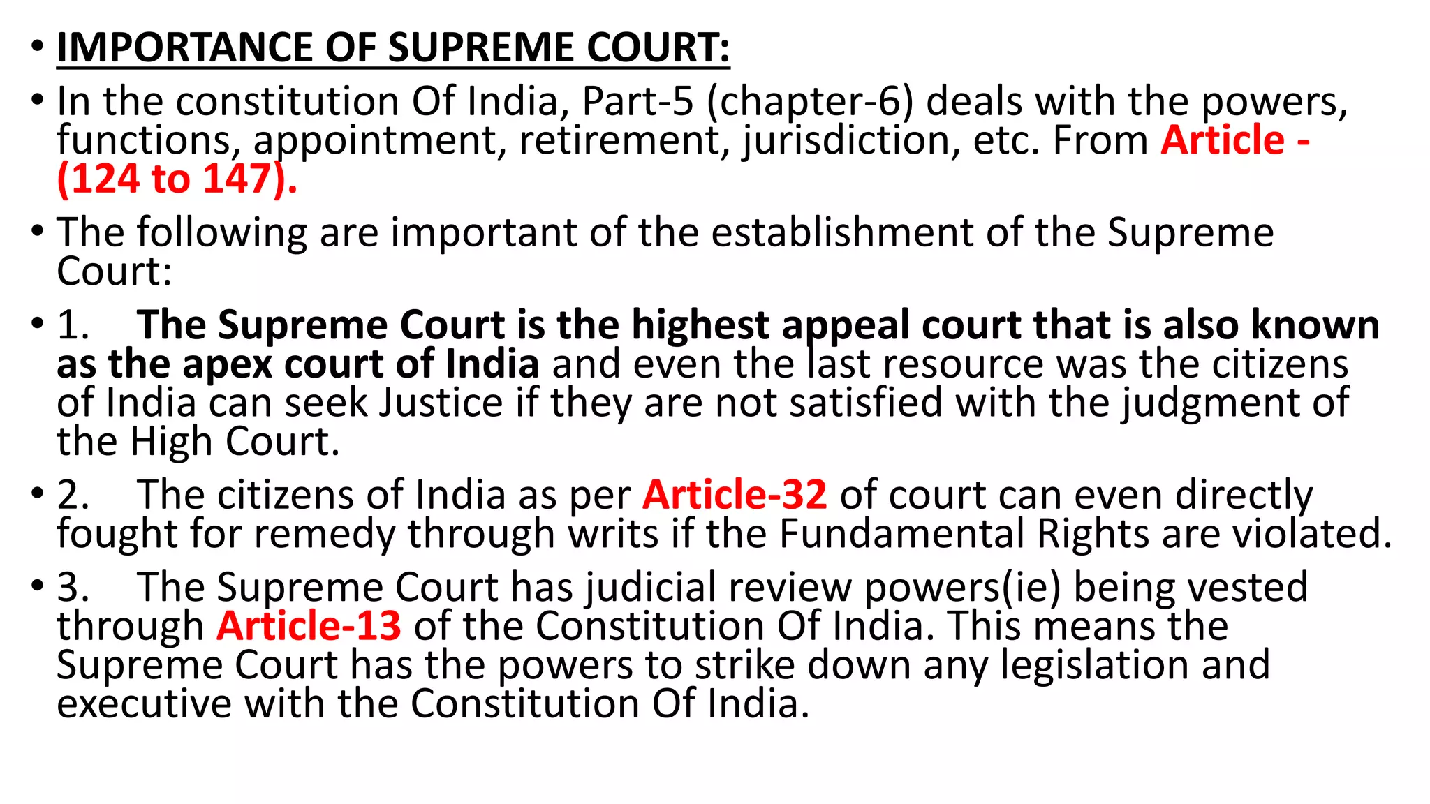 Supreme Court Of India | PDF