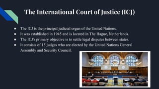 International Court of Justice and Supreme Court of India | PDF