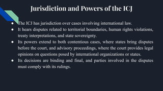 International Court of Justice and Supreme Court of India | PDF