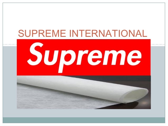 Supreme international