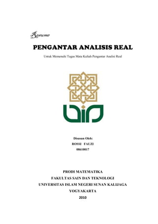 Supremum dan infimum | PDF