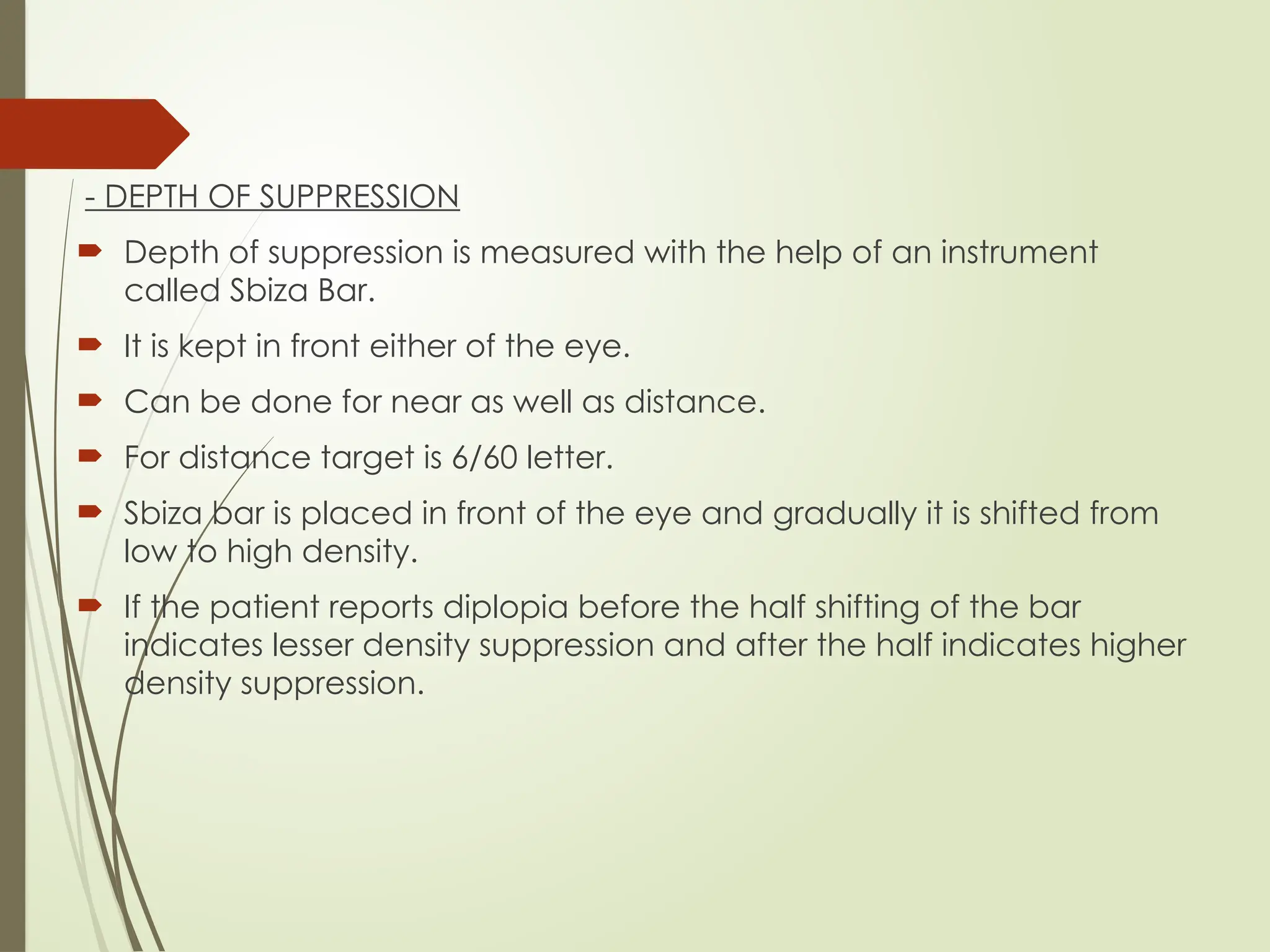 SUPRESSION, Suppression in Strabismus and Amblyopia.pptx