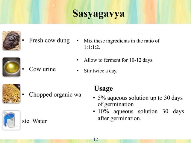preparation of liquid manures and their quality and its use in organic ...