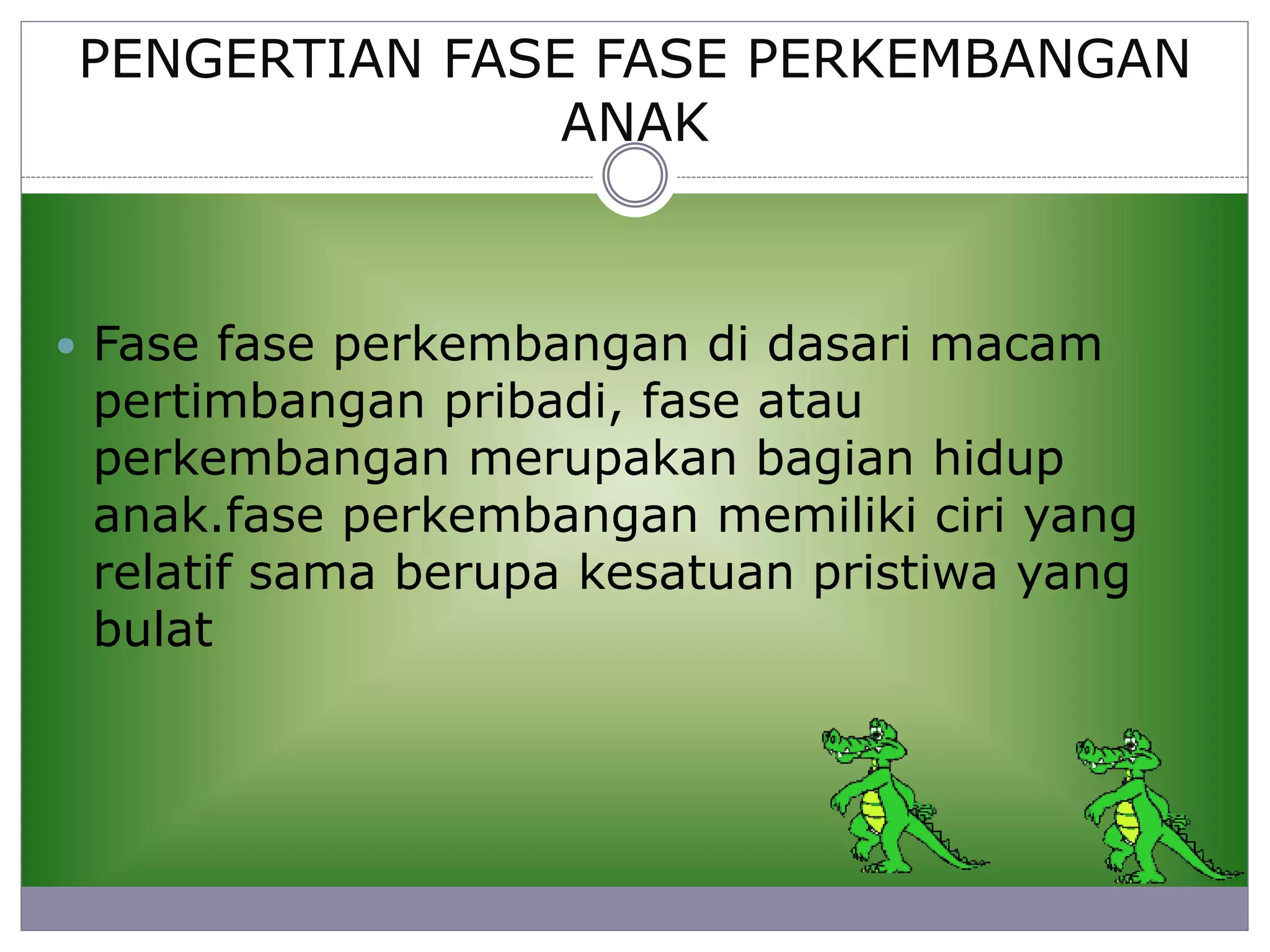 Supriyadi fase fase perkembangan | PPTX