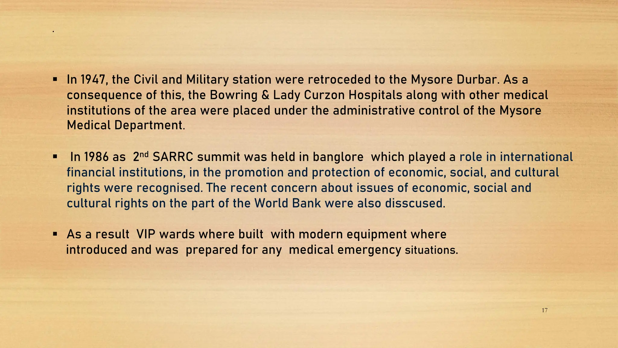 Bowring and Lady Curzon Hospital | PDF