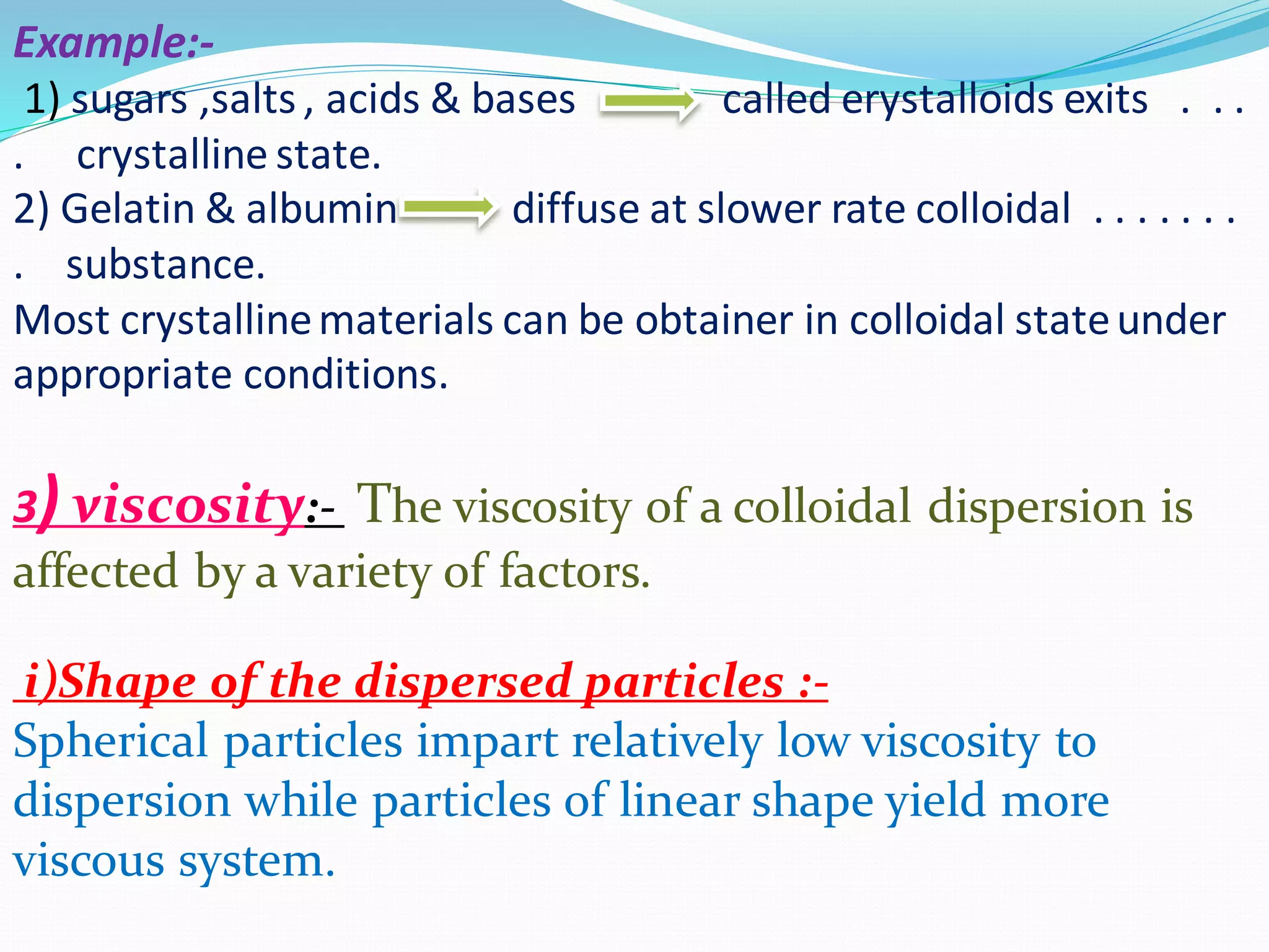 Physical Pharmaceutics-KInetics Properties Of Colloids | PDF