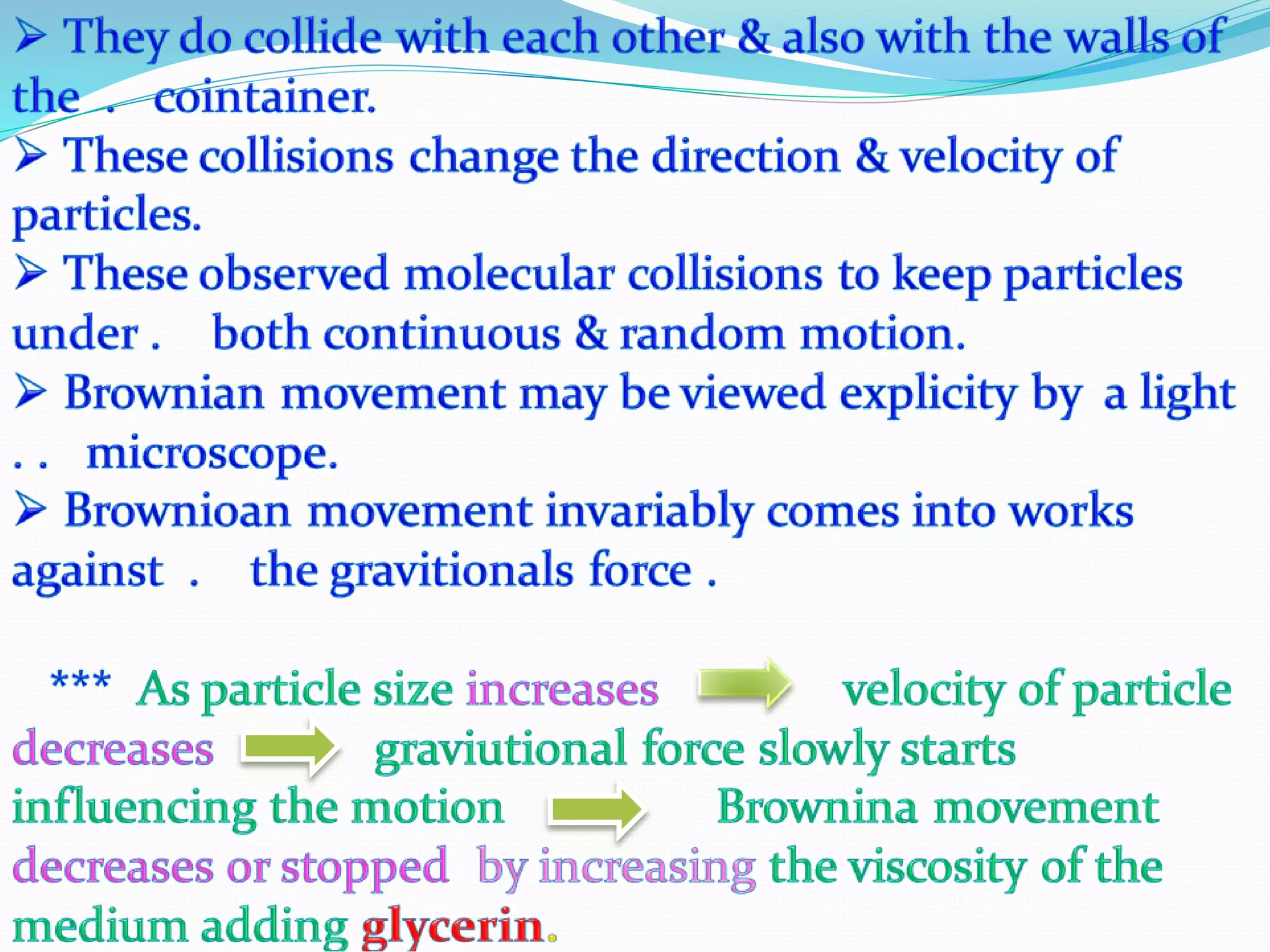 Physical Pharmaceutics-KInetics Properties Of Colloids | PDF