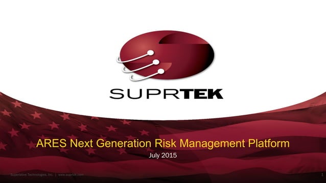 ARES Next-Gen Risk Management Platform | PPT
