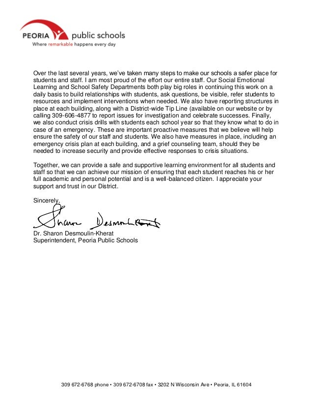 PPS Letter From Dr. Sharon Kherat