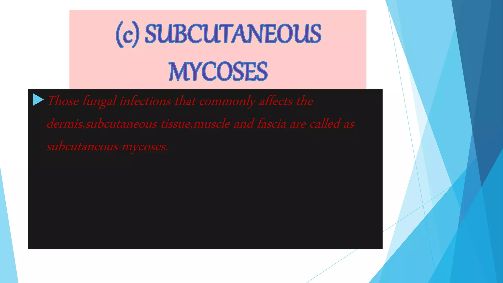 Fungal diseases(MYCOSES) | PPTX