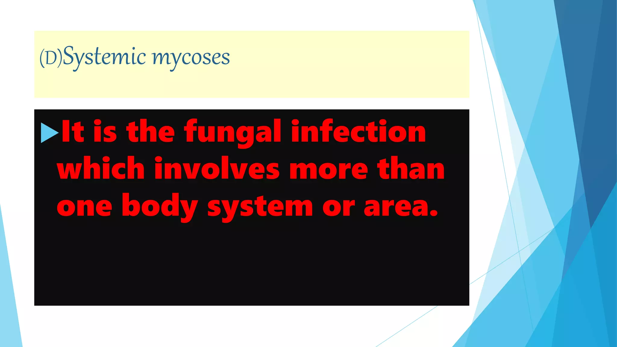 Fungal diseases(MYCOSES) | PPTX
