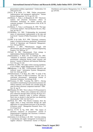 Factors Affecting Implementation of E-Procurement Practices in Public Service in Kenya: A Case ...