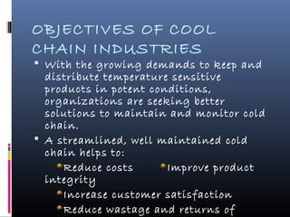 concept of cool chain in India | PPT