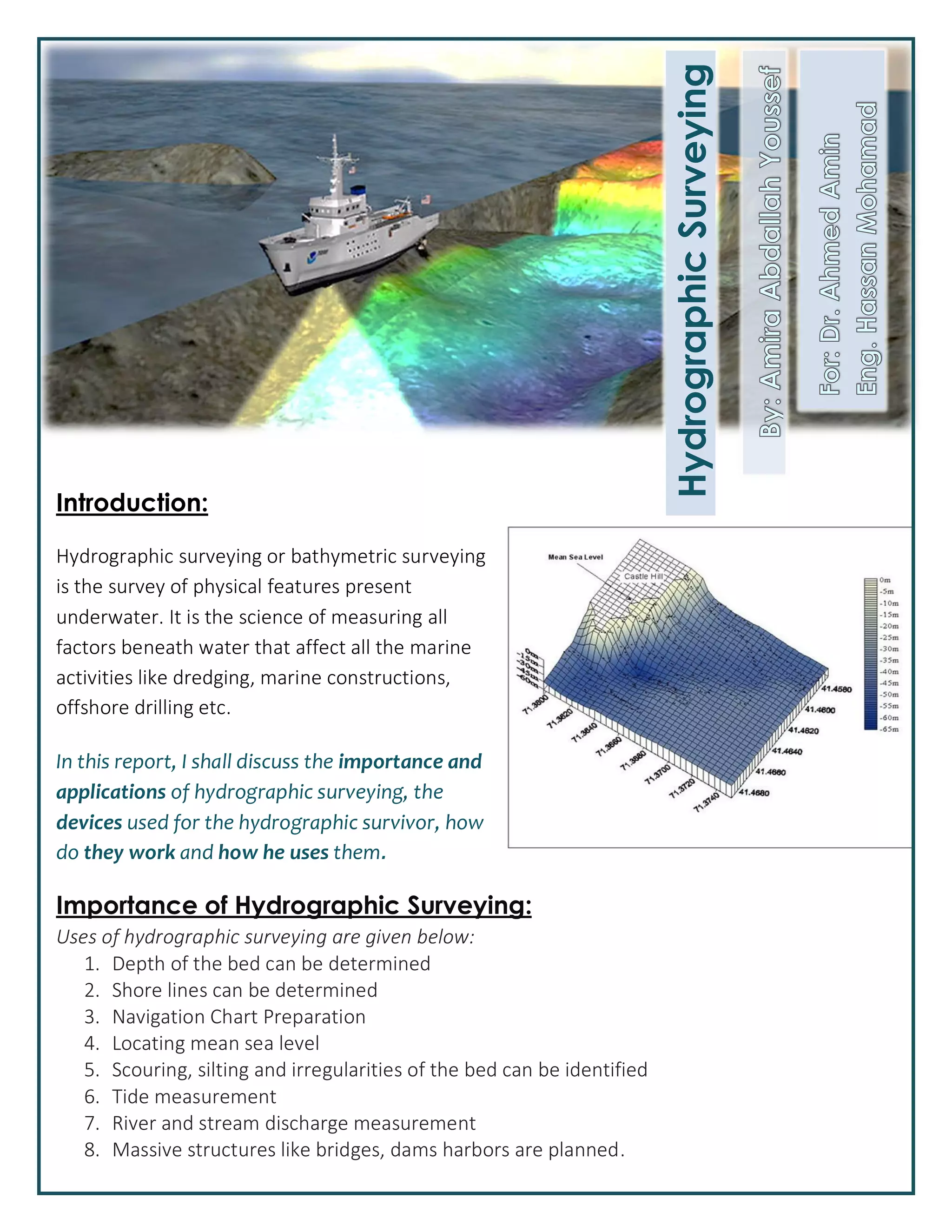 Hydrographic Surveying | PDF