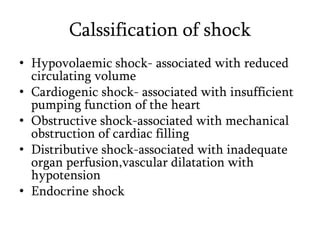 shock and blood trasfution problems and complications | PPT