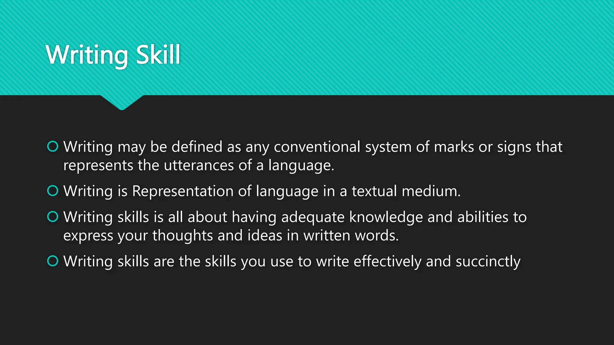 Concept,Need and importance of Reading and Writing Skill | PPTX