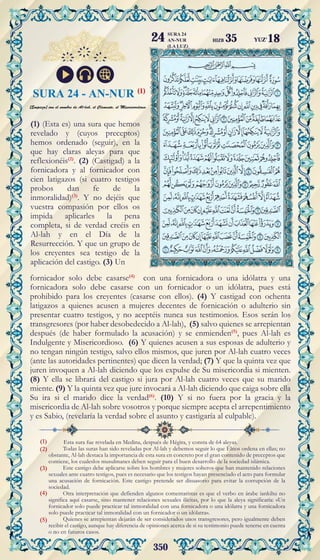 Sura An Nur -en español | PDF