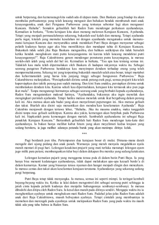 Cerpen Sura & Baya Karya Oki Feri Juniawan (2013) | DOCX