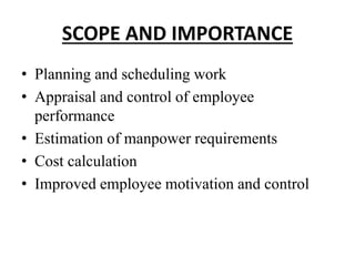 WORK MEASUREMENT | PPTX