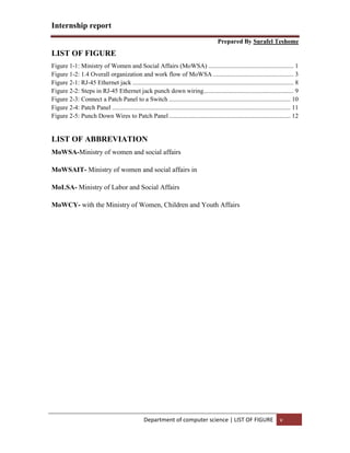 Computer science internship report | DOCX