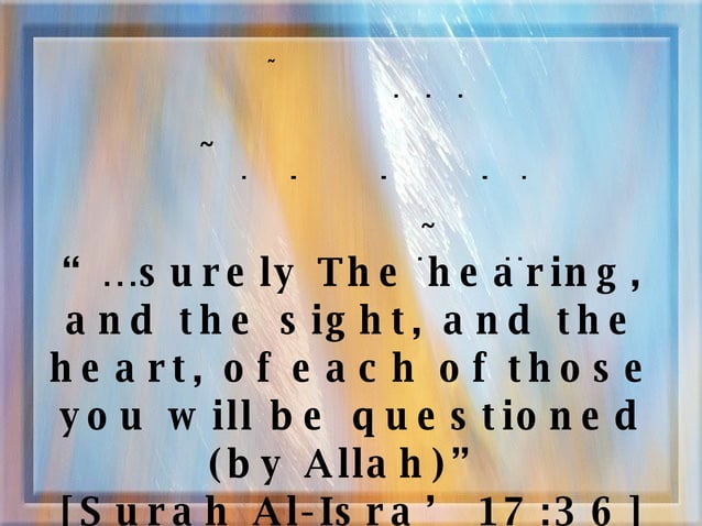 Teens Y1 Surah Al Isra | PPT