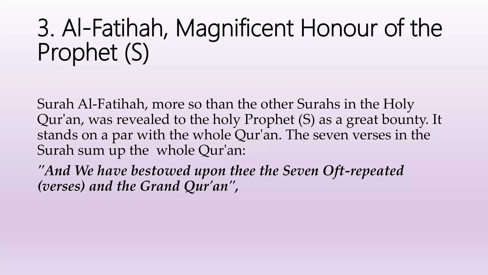 Tafseer of Surah Al - Fatihah.pptx