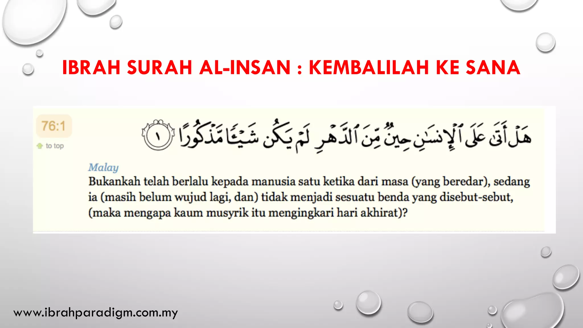 Indahnya Surah al-Insan 2017 | PDF