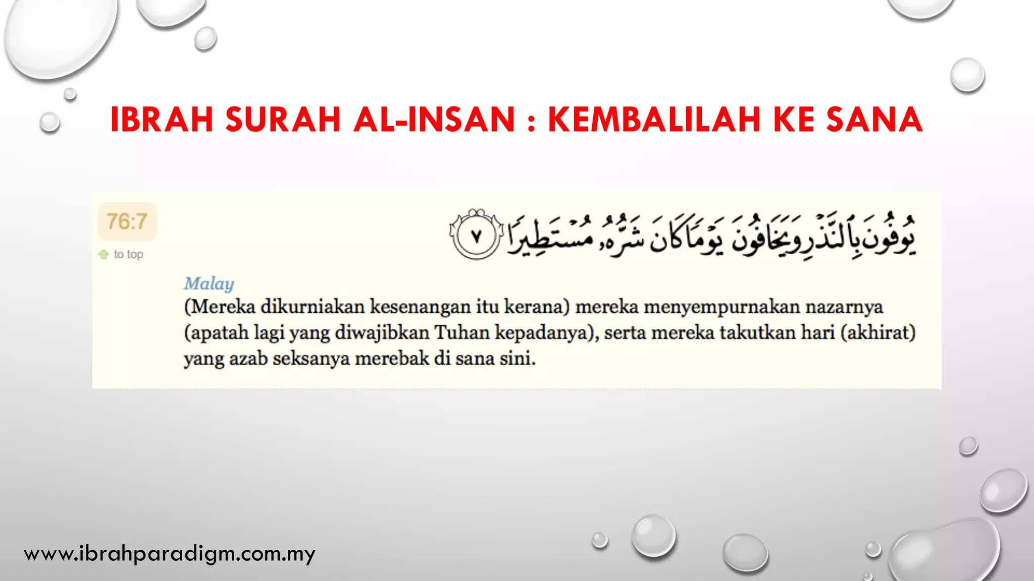 Indahnya Surah al-Insan 2017 | PDF