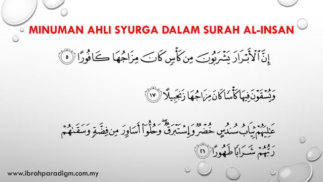Indahnya Surah al-Insan 2017 | PDF
