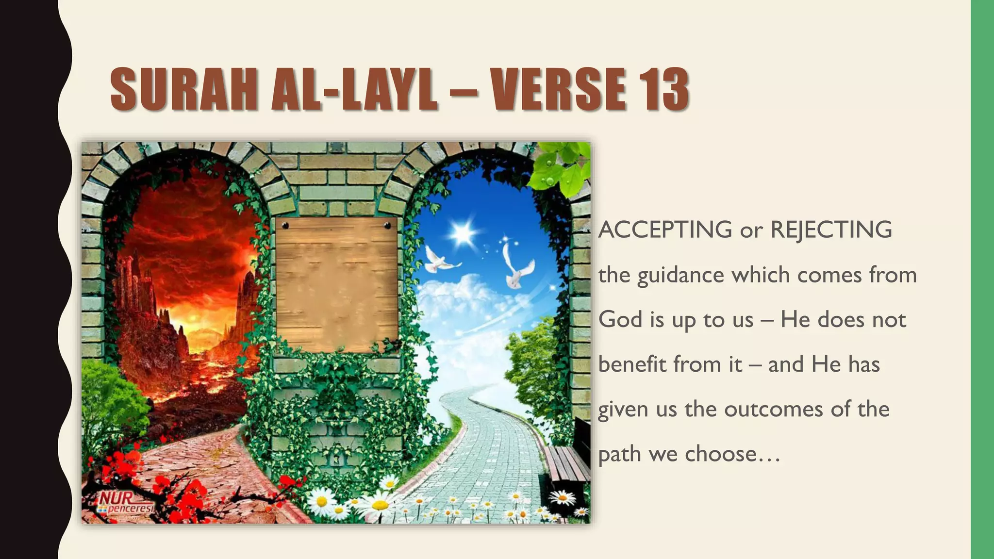 Commentary of the Noble Quran - Chapter 108 - Surah al-Layl - Part 6 | PPT