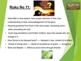 Surah al Anaam New PPT | PPTX