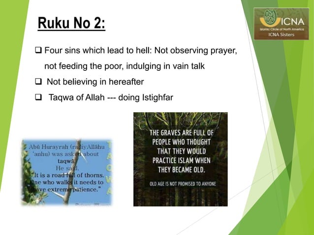 Surah al Muddathir New PPT | PPTX | Islam | Religion & Spirituality