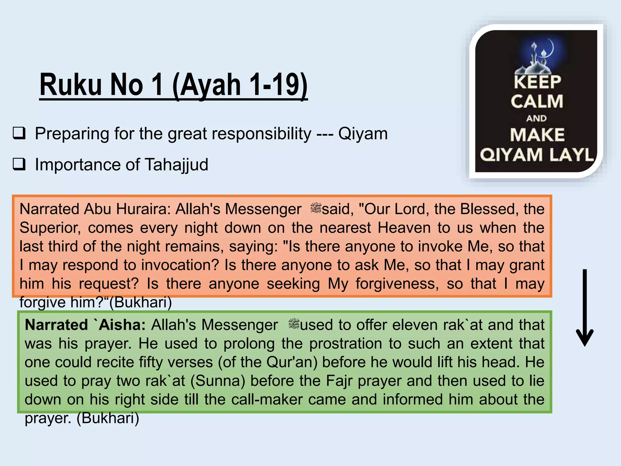 Surah al Muzzammil 2021 JTQ English | PPT