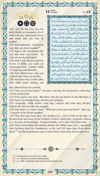 Surah An-Nahl | PDF | Islam | Religion & Spirituality