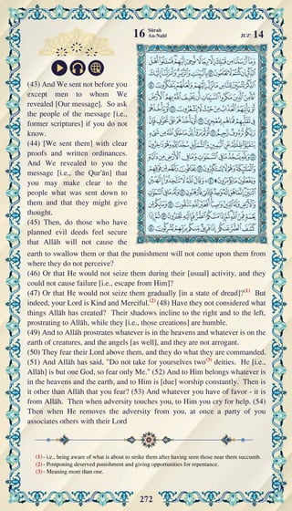 Surah An-Nahl | PDF | Islam | Religion & Spirituality