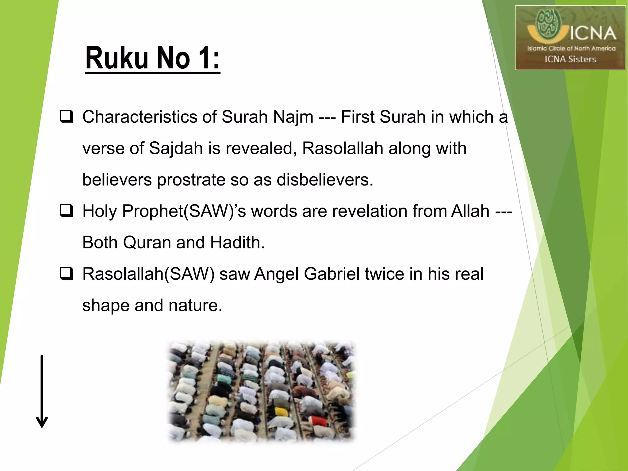Surah an Najm New PPT | PPTX