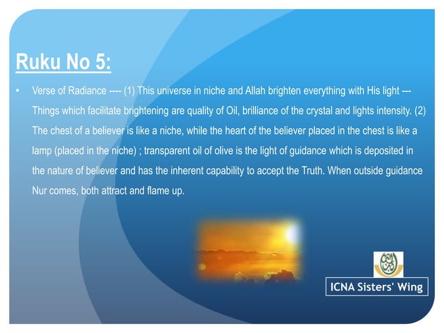 Surah an nur | PPTX | Islam | Religion & Spirituality