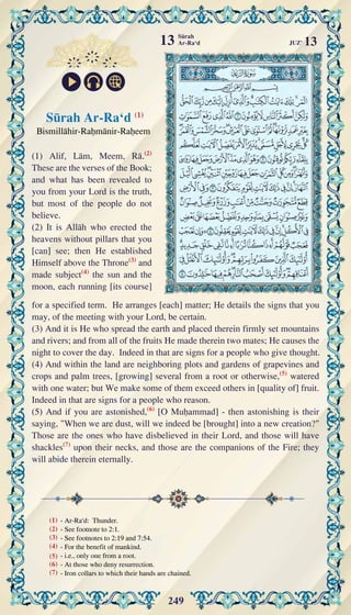Surah Ar Ra'd | PDF