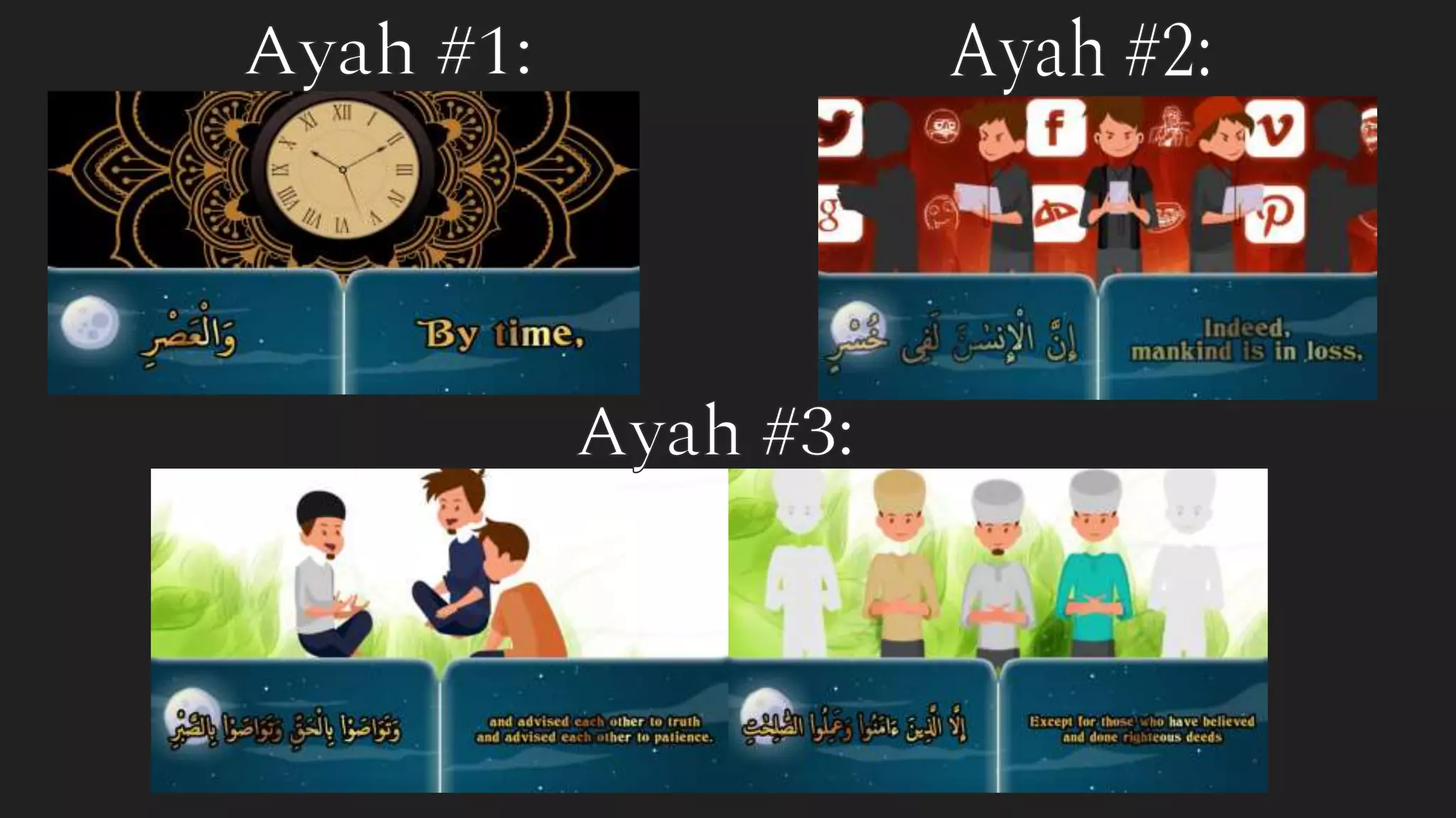 Surah Al-Asr for kids | PPTX