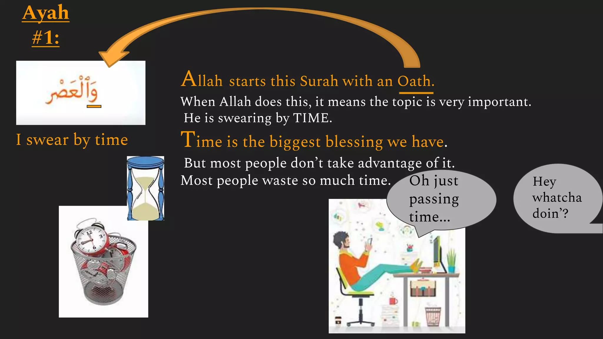 Surah Al-Asr for kids | PPTX