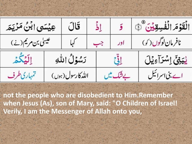 Surah as saff | PPTX