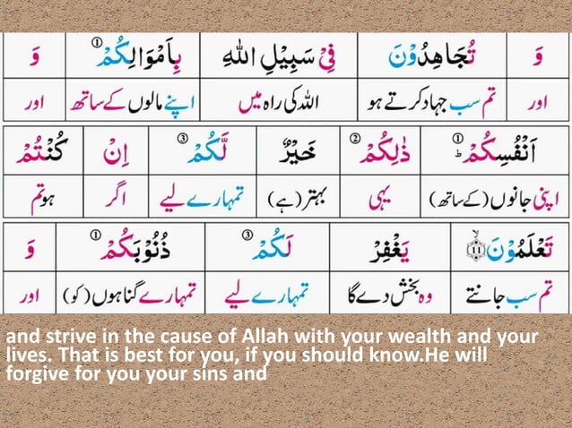 Surah as saff | PPTX