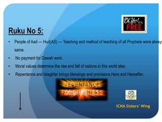 Surah hud | PPTX | Islam | Religion & Spirituality
